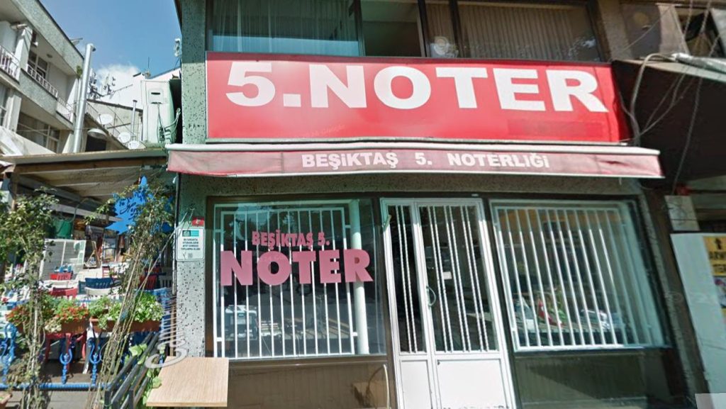 Beşiktaş 5. Noter (İstanbul) - Noterlik